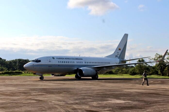 La Fuerza Aérea Colombiana someterá a trabajos de mantenimiento al Boeing 737-700 presidencial
