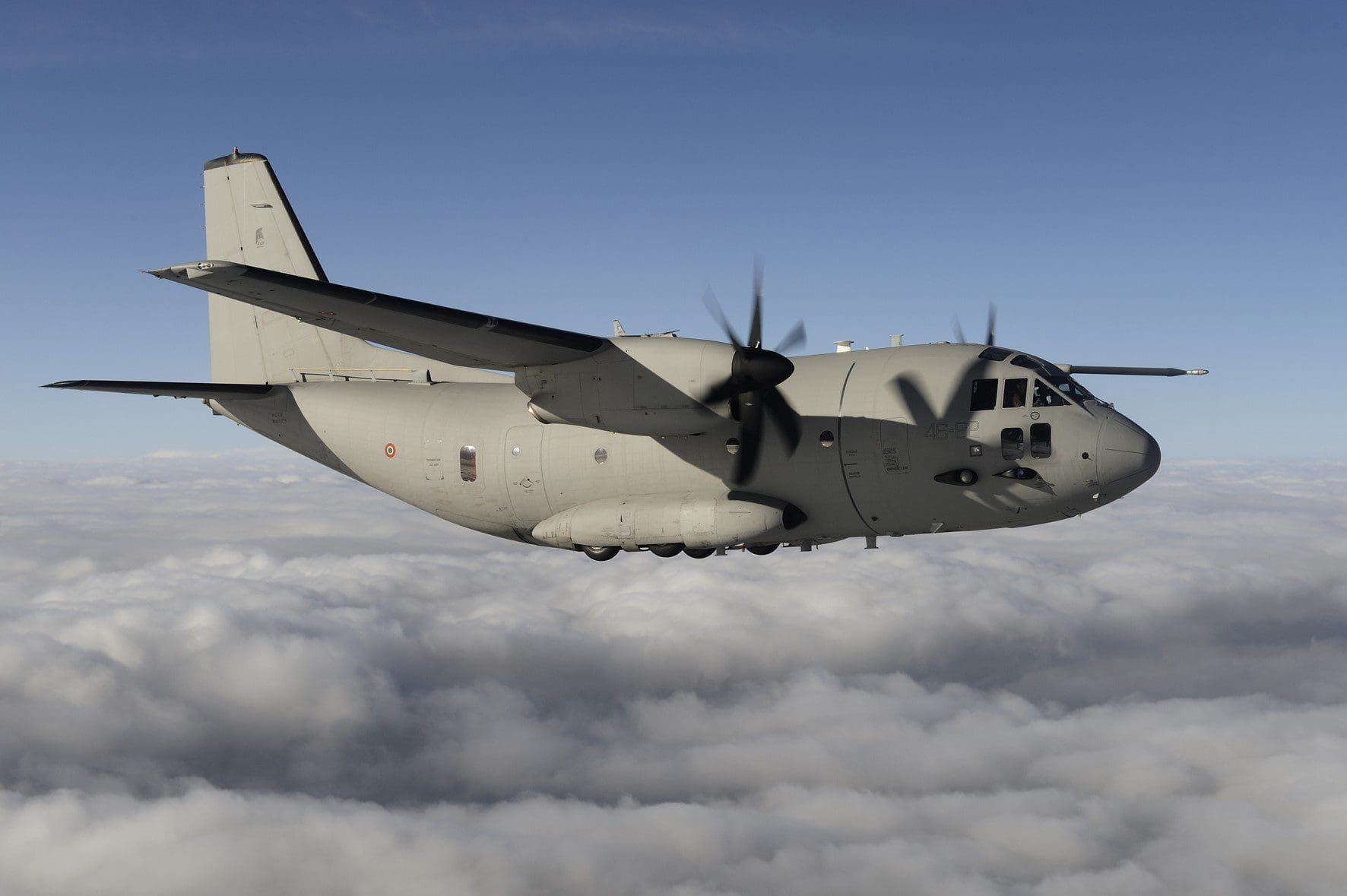 La Fuerza Aérea Italiana modernizará la aviónica de sus aeronaves de transporte C-27J Spartan.