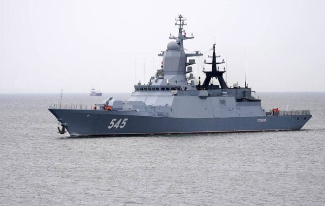 La Armada rusa se prepara para recibir la nueva corbeta "Merkury"