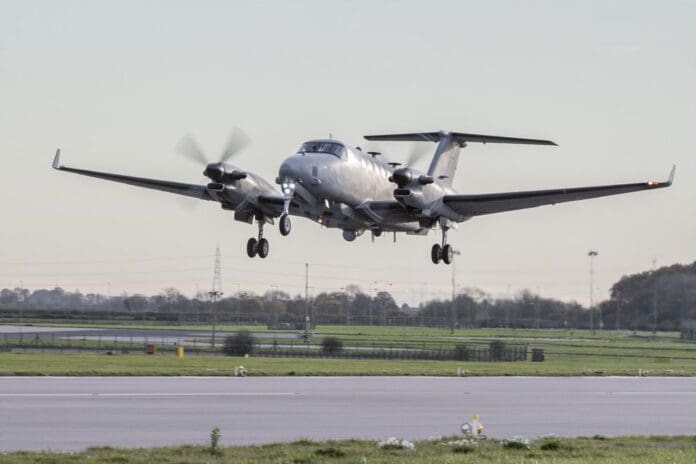 Avanza la modernización de los aviones de inteligencia Shadow del Reino ...