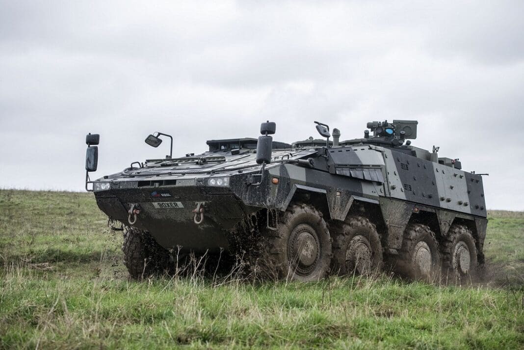 RBSL inició la fabricación de los MIV Boxer para el Ejército Británico