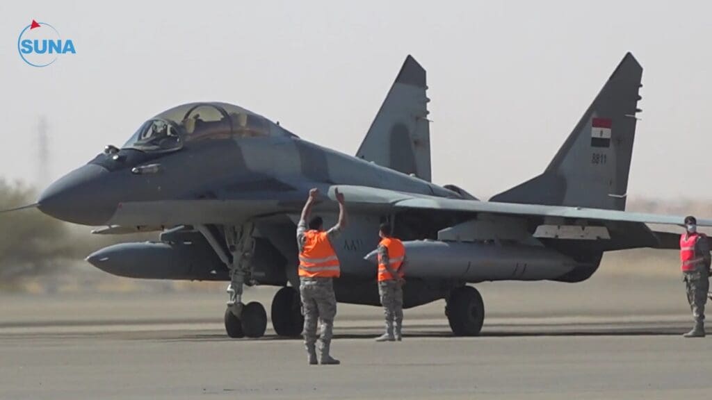 MiG-29 egipcios son capturados junto a sus tripulaciones por fuerzas paramilitares en Sudán