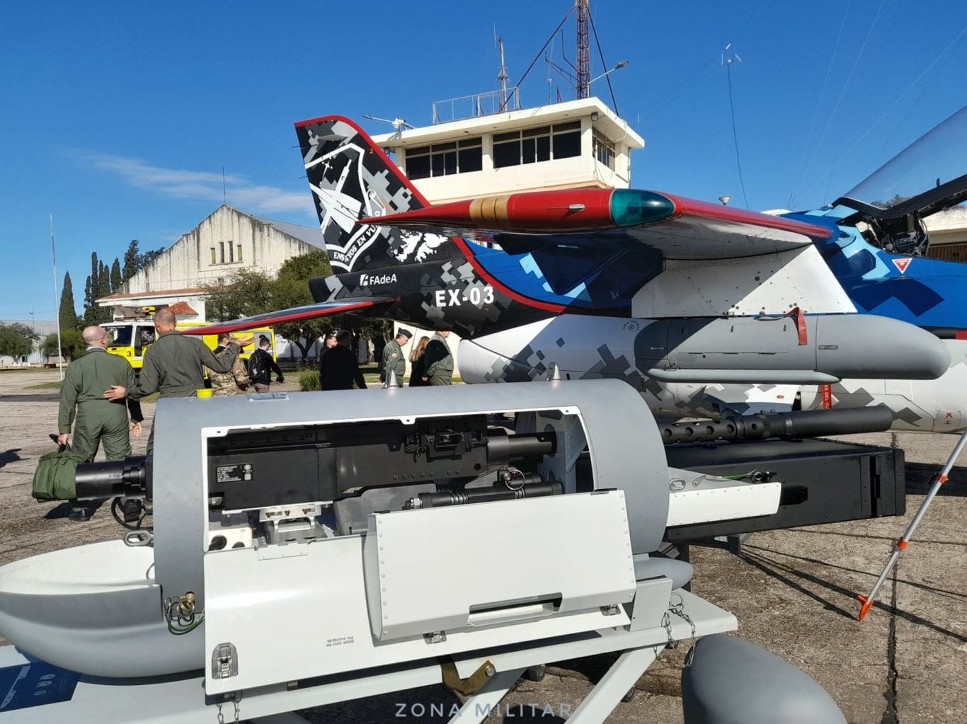 Avance - La Fuerza Aérea Argentina presenta sus nuevos pods de ...
