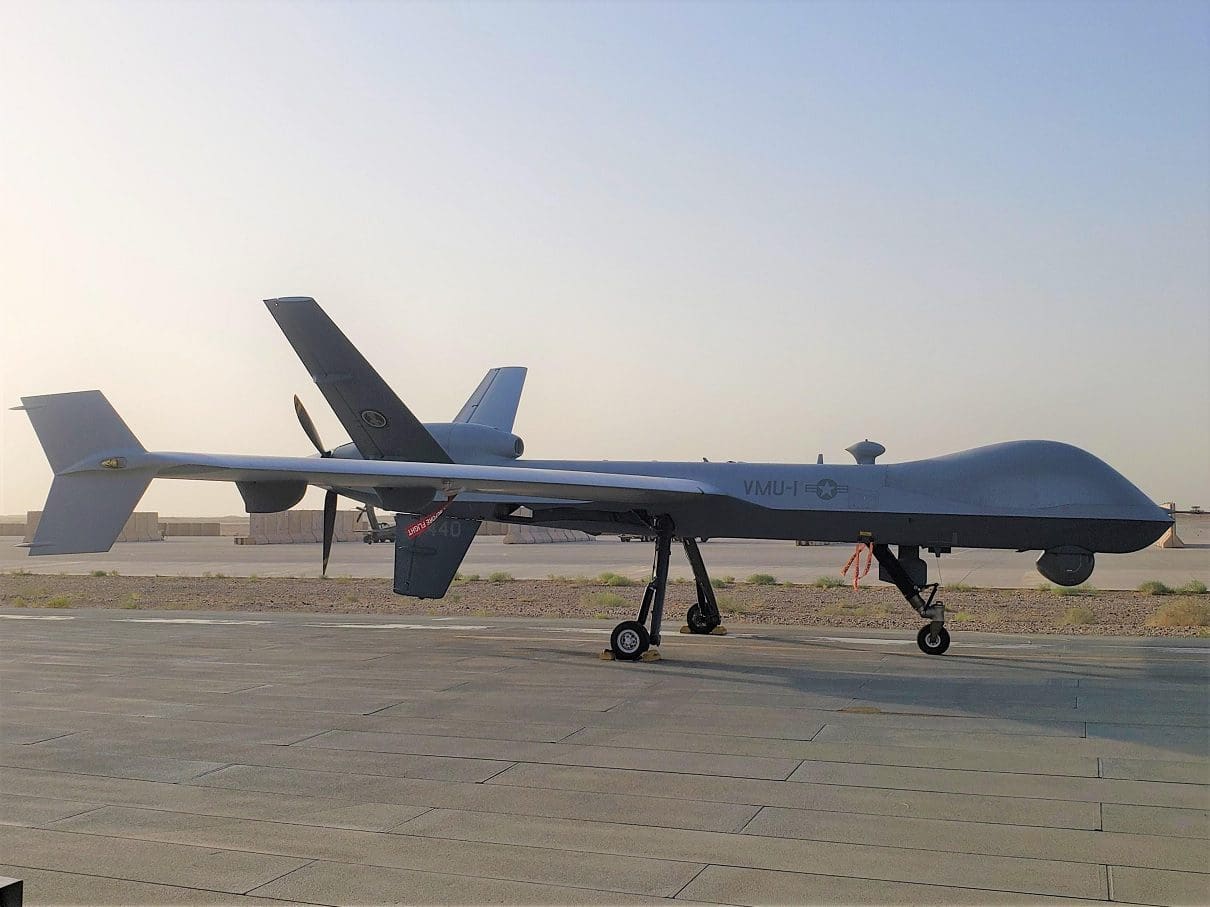 El Cuerpo de Marines de EE.UU. recibe su primer dron MQ-9A Reaper ER