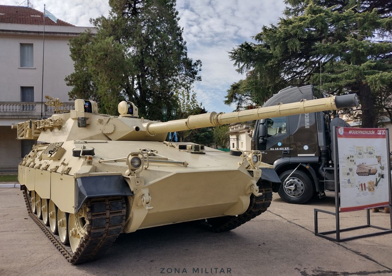 Ejército Argentino: Algunos detalles del prototipo TAM 2C-A2