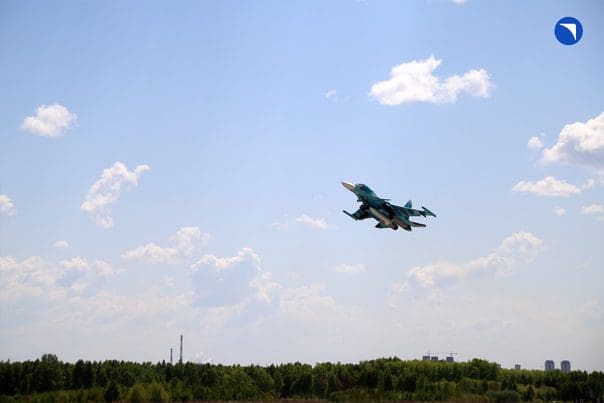 Nuevo lote de cazabombarderos Su-34 para las Fuerzas Aeroespaciales rusas