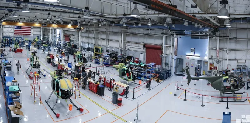 MD Helicopters comienza la fabricación de los 3 primeros helicópteros ...