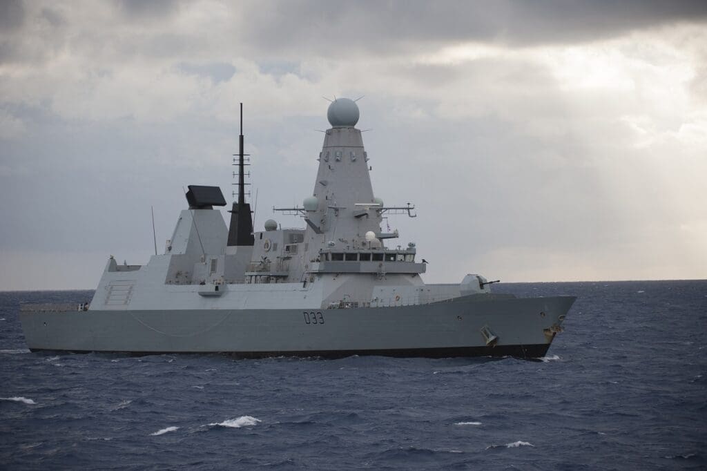 Reino Unido despliega al destructor HMS Dauntless como parte de su participación en el Ejercicio ...
