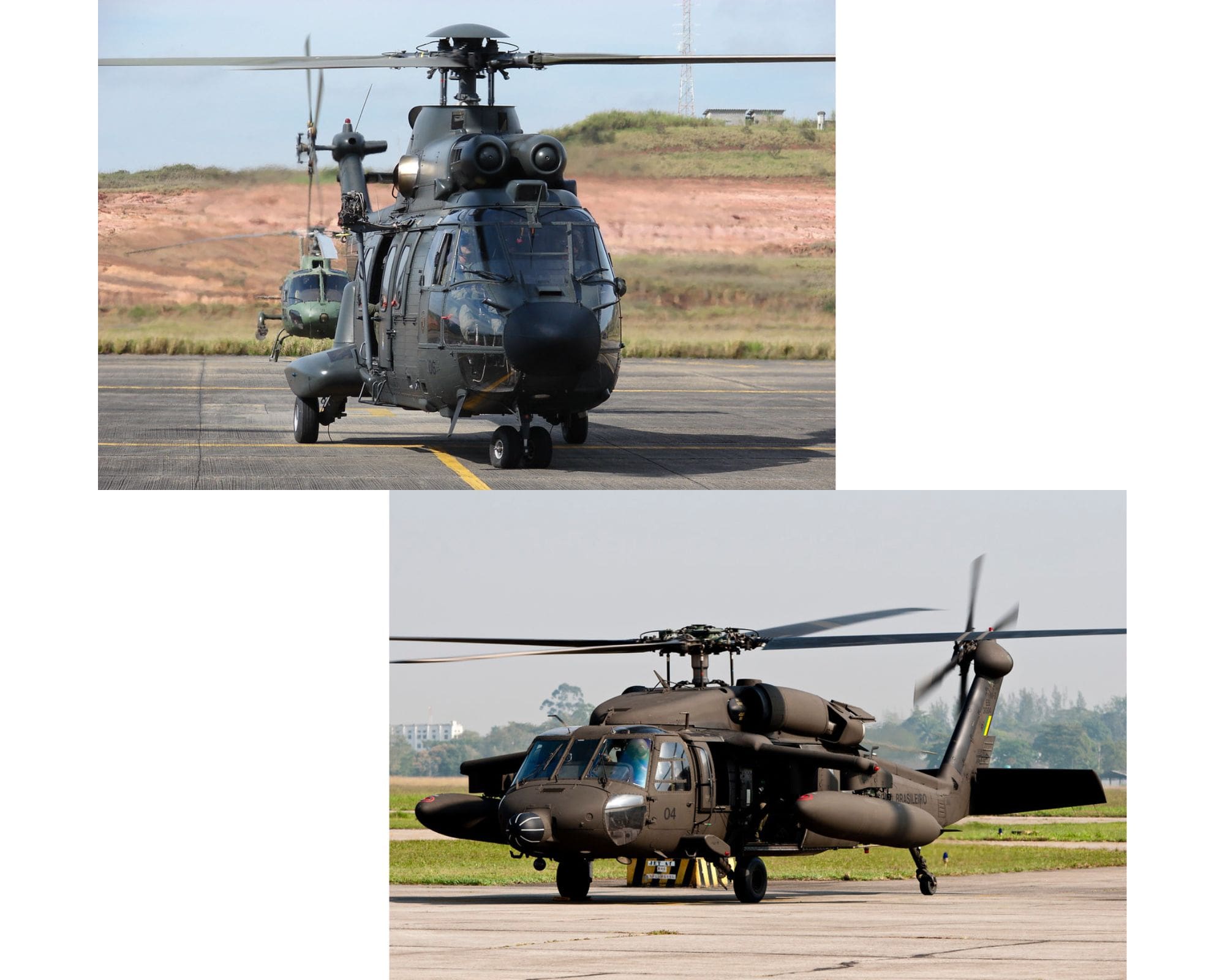 El Ejército Brasileño planea el reemplazo de su flota de helicópteros Cougar y Black Hawk