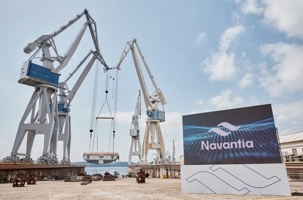Navantia avanza en la construcción de la fragata F111 para la Armada Española