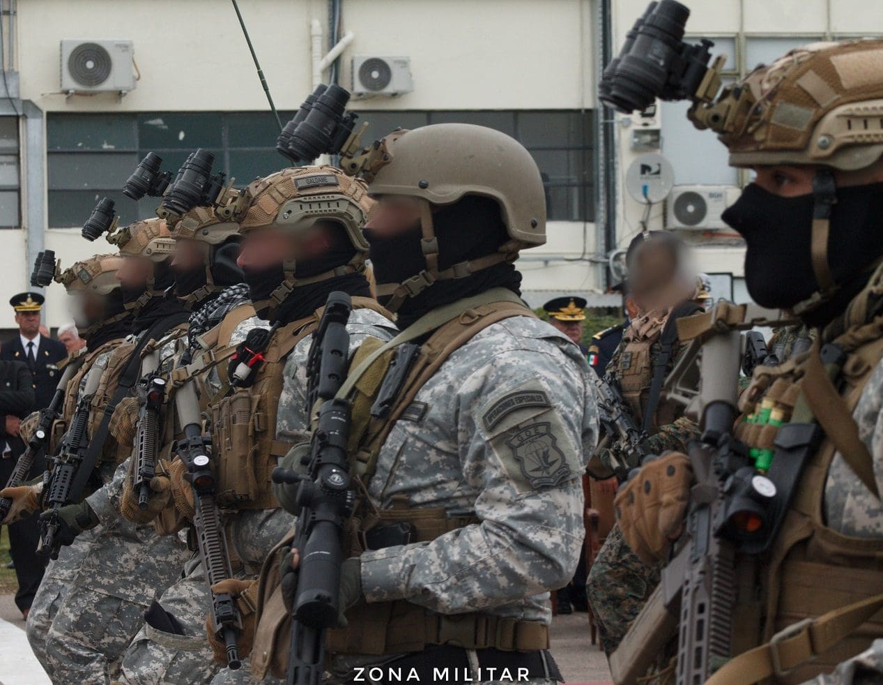 El Grupo de Operaciones Especiales de la Fuerza Aérea presentó su nuevo armamento
