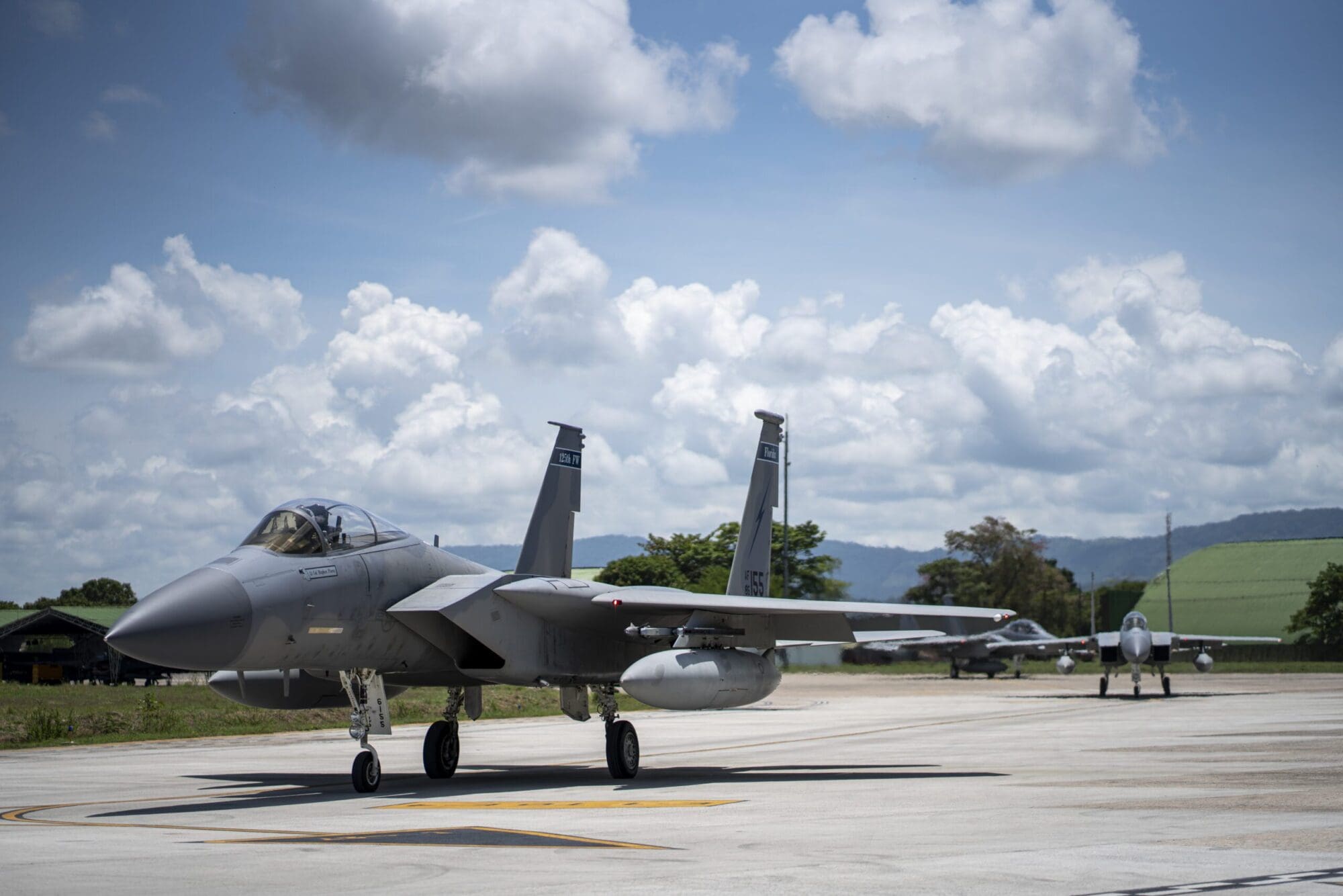 Galeria - Asi fue el despliegue en Colombia de los cazas F-15C de la Fuerza Aérea de EE.UU. como ...