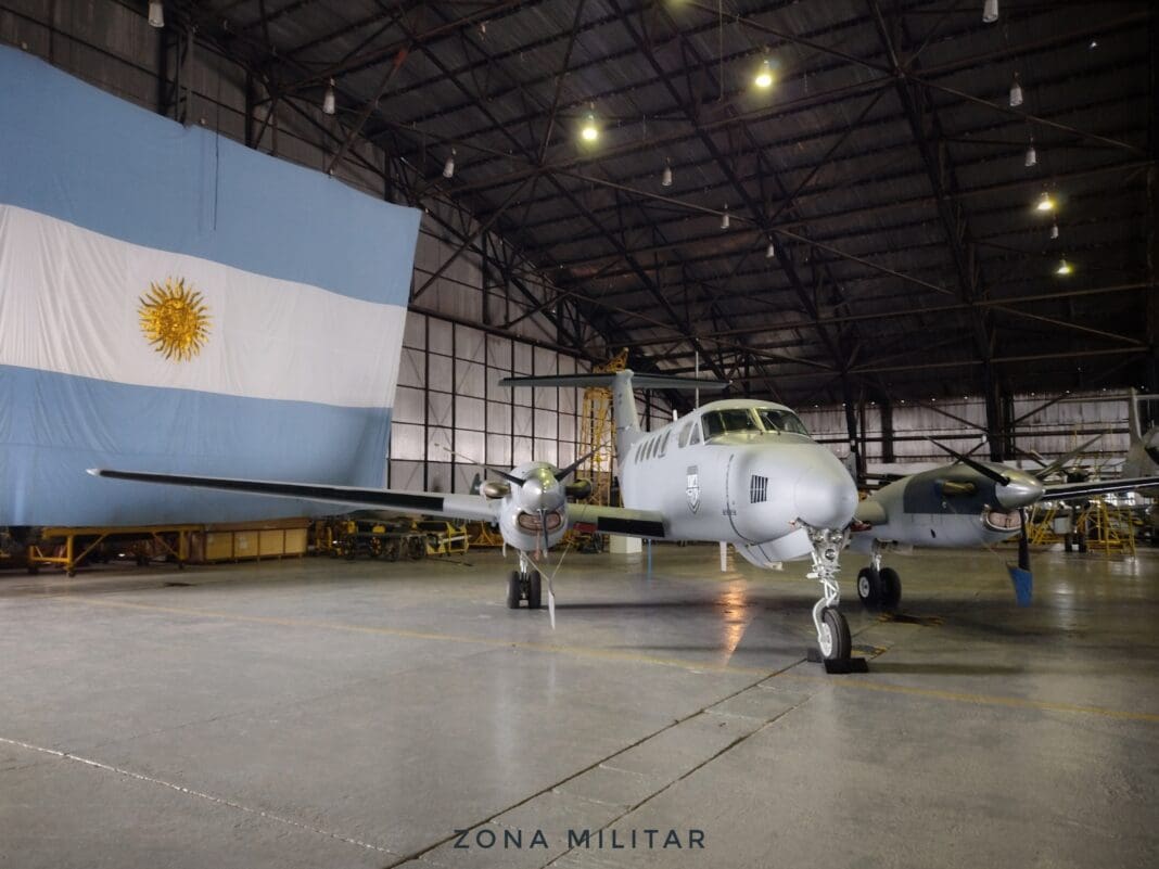 La Fuerza Aérea Argentina se alista para recibir su sexto Beechcraft TC-12B Huron