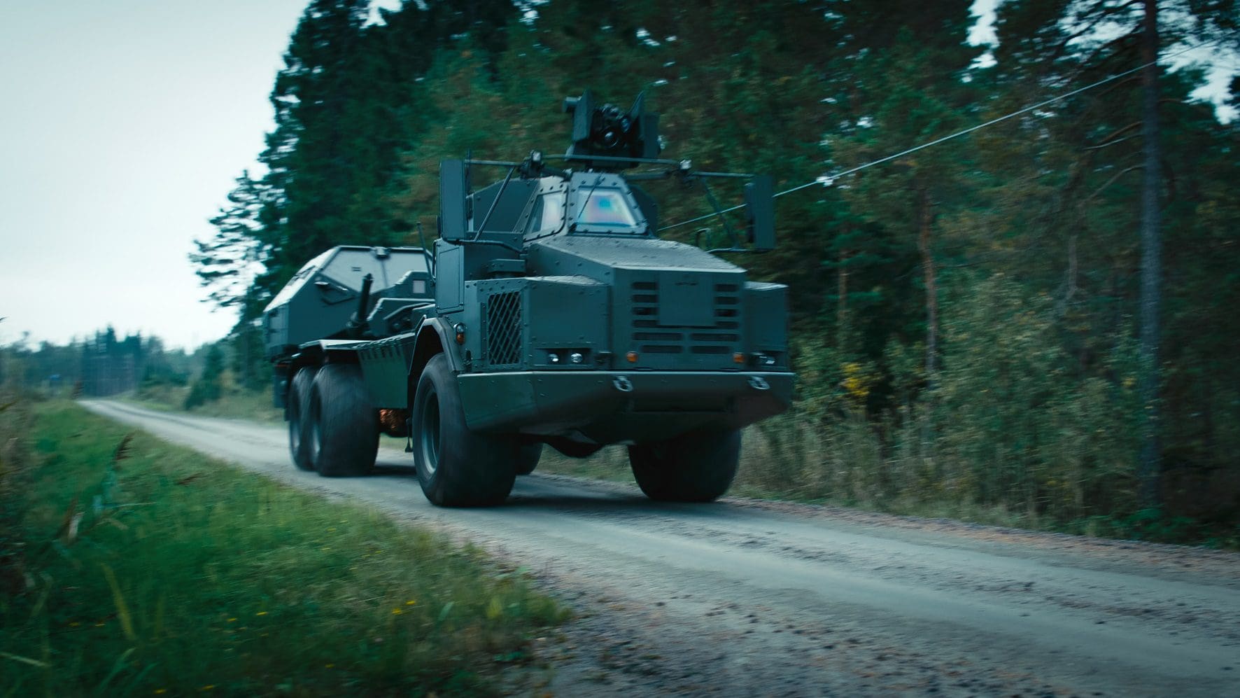 Arriba al Reino Unido el primer obús autopropulsado Archer del Ejército Británico