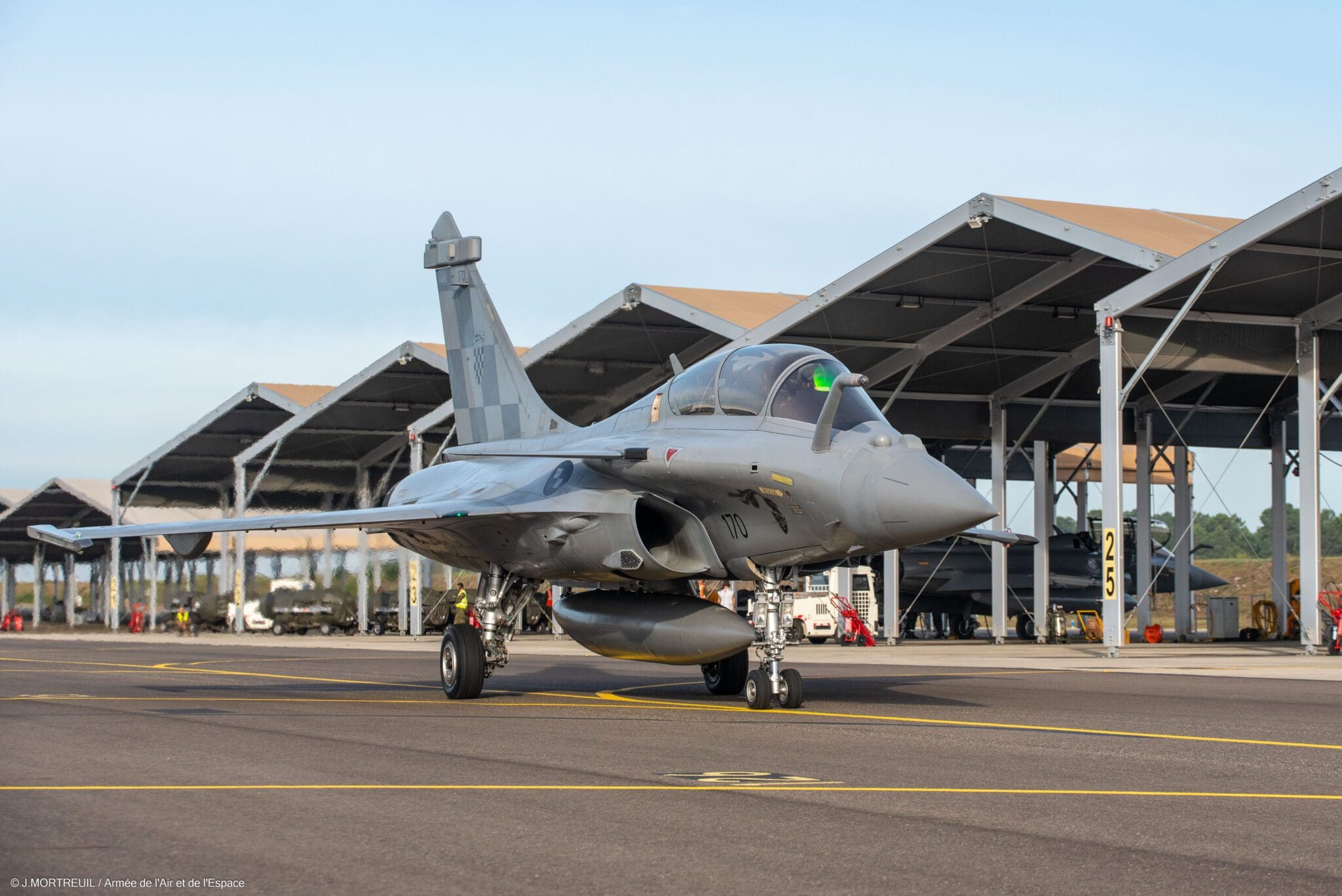La Fuerza Aérea de Croacia recibe el primer caza Rafale transferido por ...