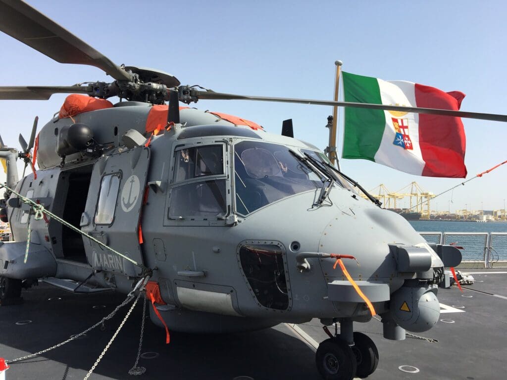 Leonardo completó la entrega 56 helicópteros NH90 a la Armada Italiana