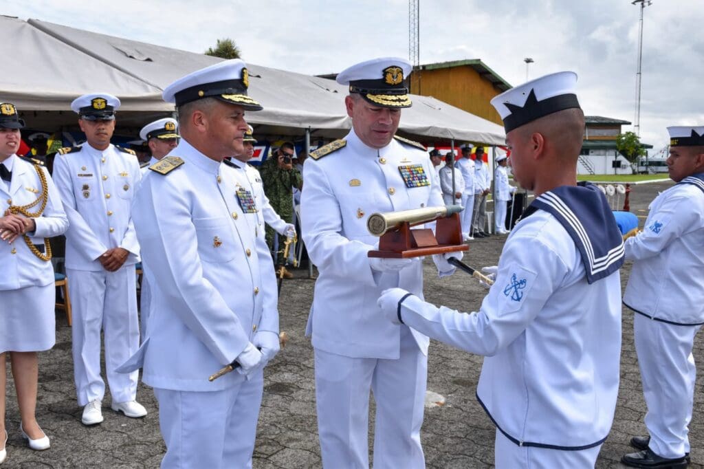 La Armada de Colombia da de baja al patrullero ARC TECIM Jaime Eduardo Cárdenas Gómez