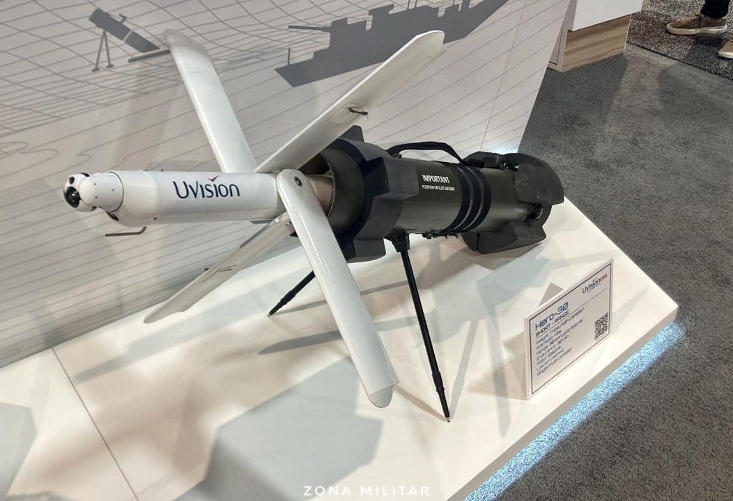 ZM en AUSA 2023 - UVision exhibe la familia completa de municiones merodeadoras HERO