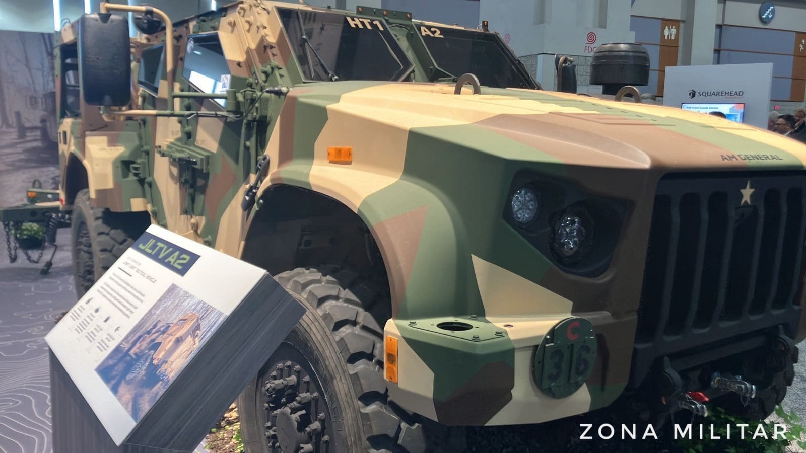 ZM en AUSA 2023 - AM General presentó la nueva versión A2 de su ...