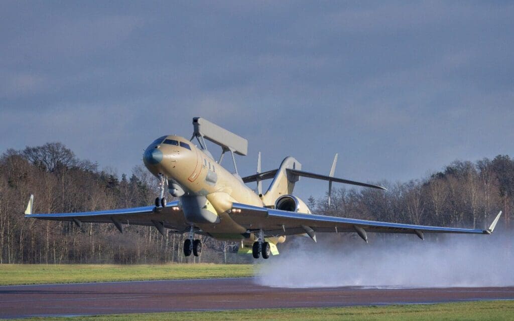 Suecia transferirá a uno de sus aviones de alerta temprana Saab 340 AEW&C a la Fuerza Aérea de ...