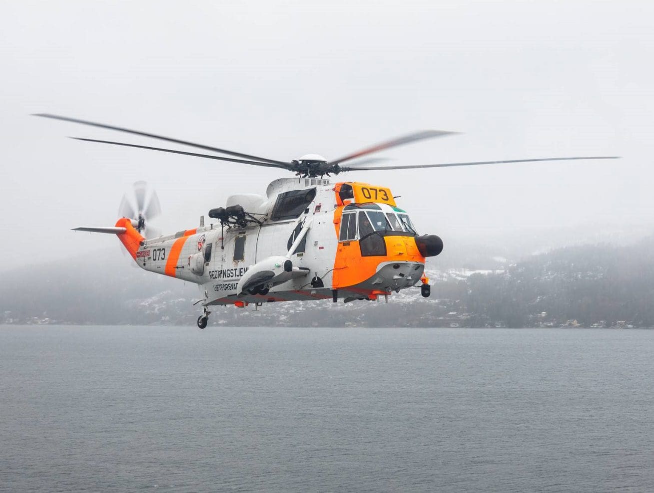 La Real Fuerza Aérea de Noruega se prepara para retirar sus helicópteros Sea King