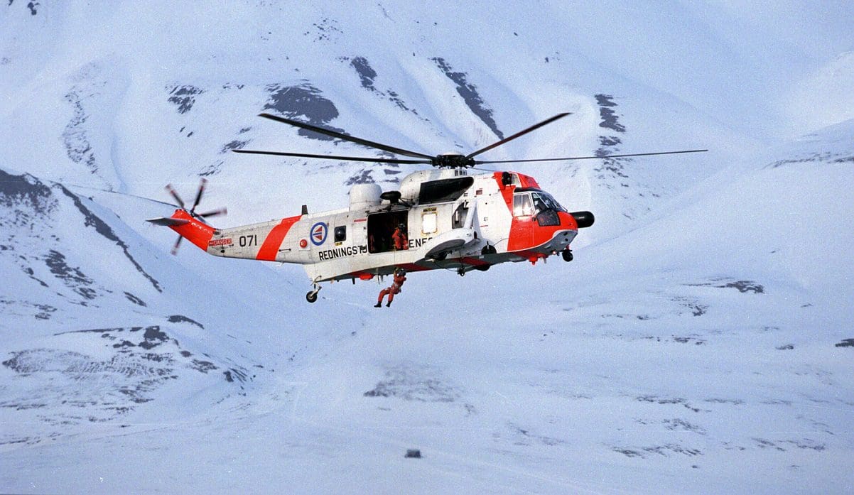 La Real Fuerza Aérea de Noruega se prepara para retirar sus helicópteros Sea King