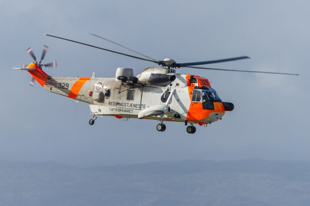 La Real Fuerza Aérea de Noruega se prepara para retirar sus helicópteros Sea King