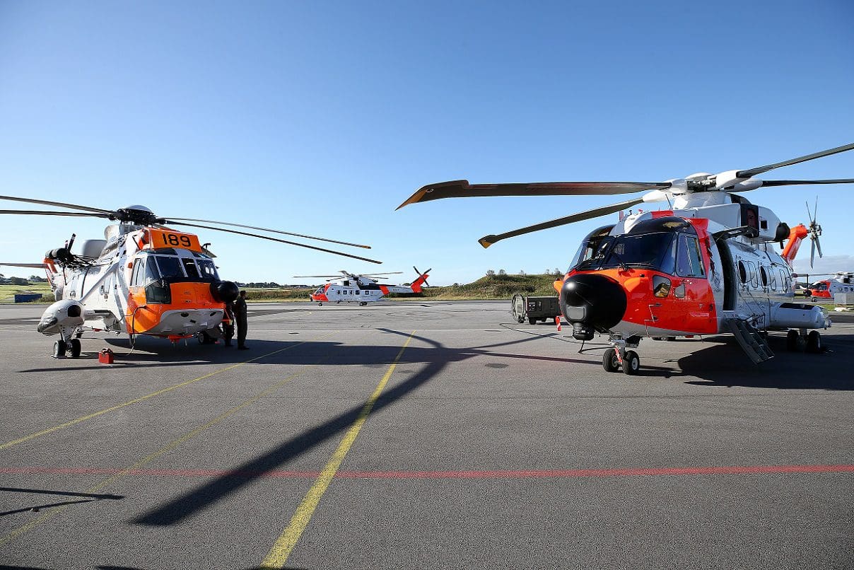 La Real Fuerza Aérea de Noruega se prepara para retirar sus helicópteros Sea King