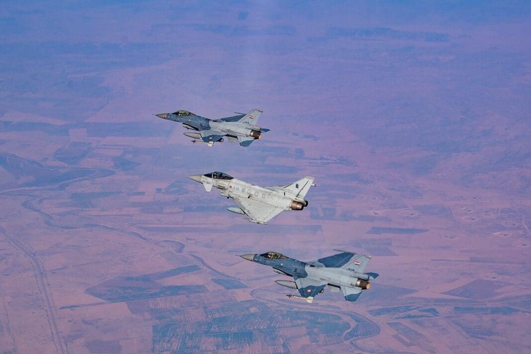 Operación Inherent Resolve: los F-16 de la Fuerza Aérea de Irak se ...