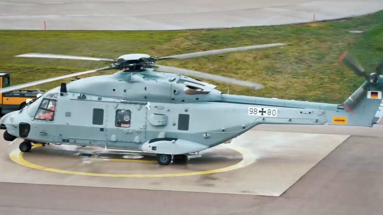 Es registrado el primer vuelo de uno de los nuevos helicópteros NH90 de la Armada Española
