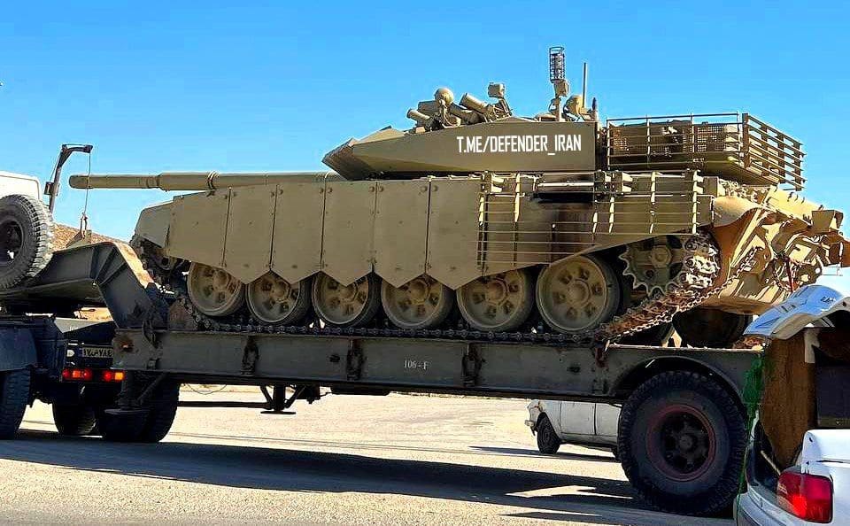 El Ejército de Irán incorpora los primeros lotes de nuevos tanques T-72F