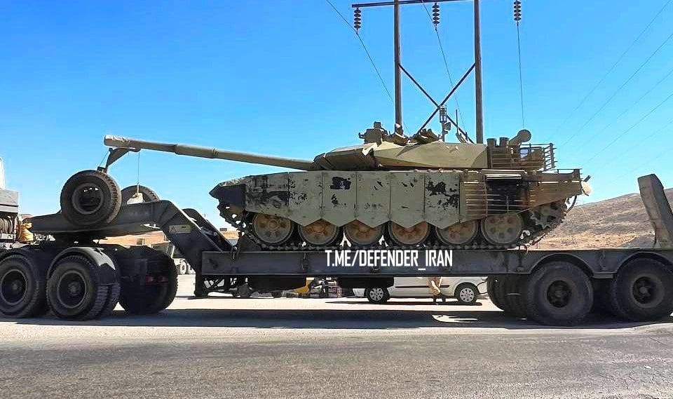 El Ejército de Irán incorpora los primeros lotes de nuevos tanques T-72F