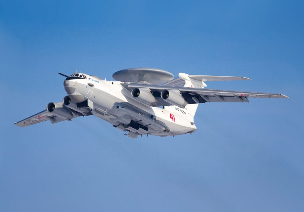 Ucrania anuncia el derribo de un avión AEW&C A-50 de las Fuerzas ...