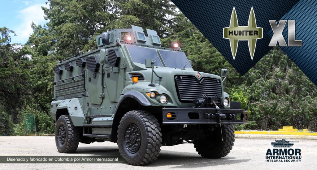 Conociendo al vehículo blindado 4x4 Hunter TR 12 diseñado y fabricado ...