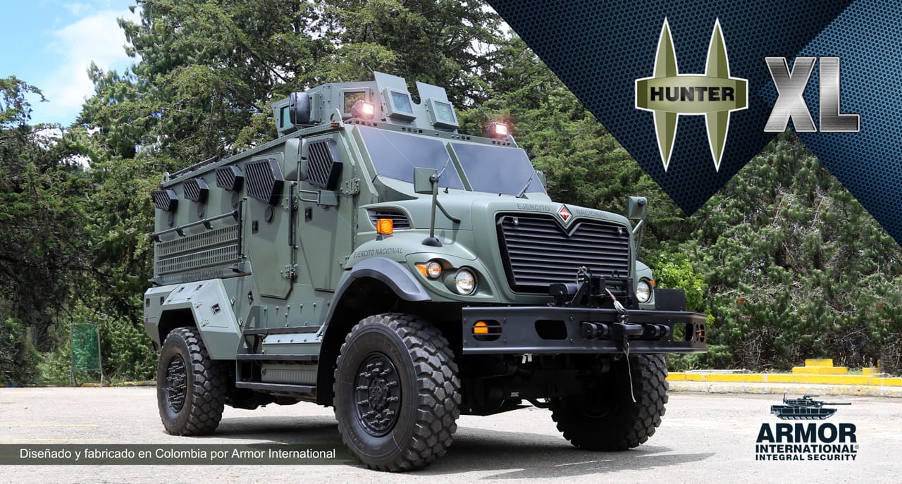 Conociendo al vehículo blindado 4x4 Hunter TR 12 diseñado y fabricado en Colombia: entrevista a ...