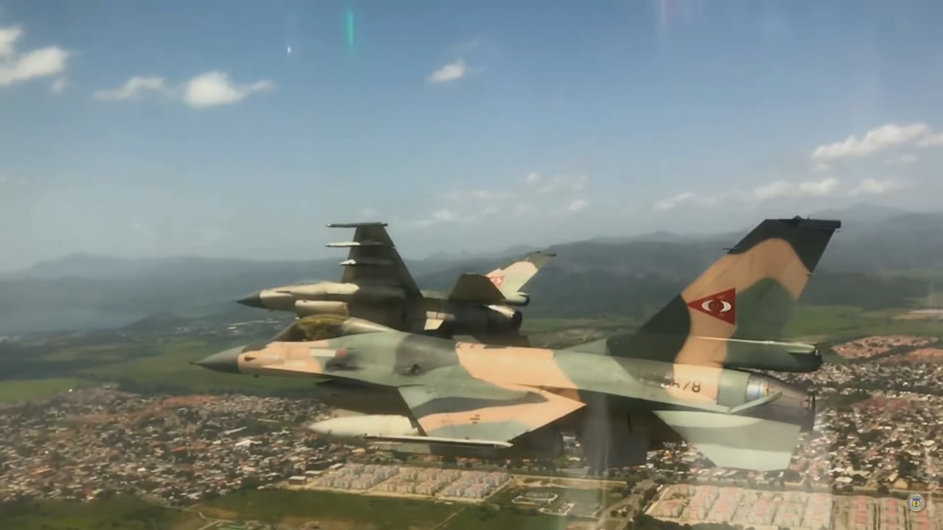 The F-16 and K-8 of the Bolivarian Military Aviation carried out ...