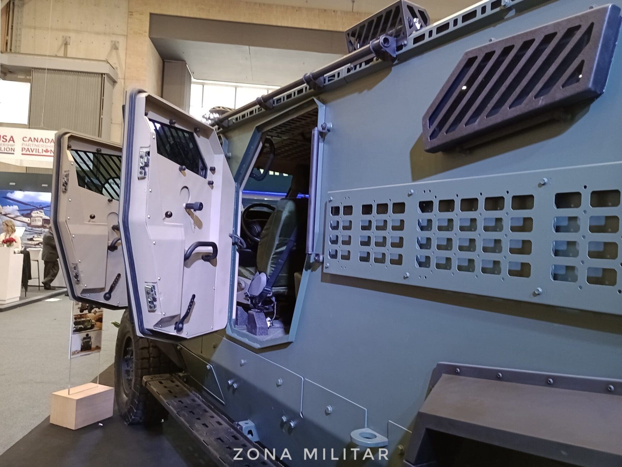 Galeria - Conociendo al vehículo blindado 4×4 Hunter TR 12 diseñado y fabricado en Colombia