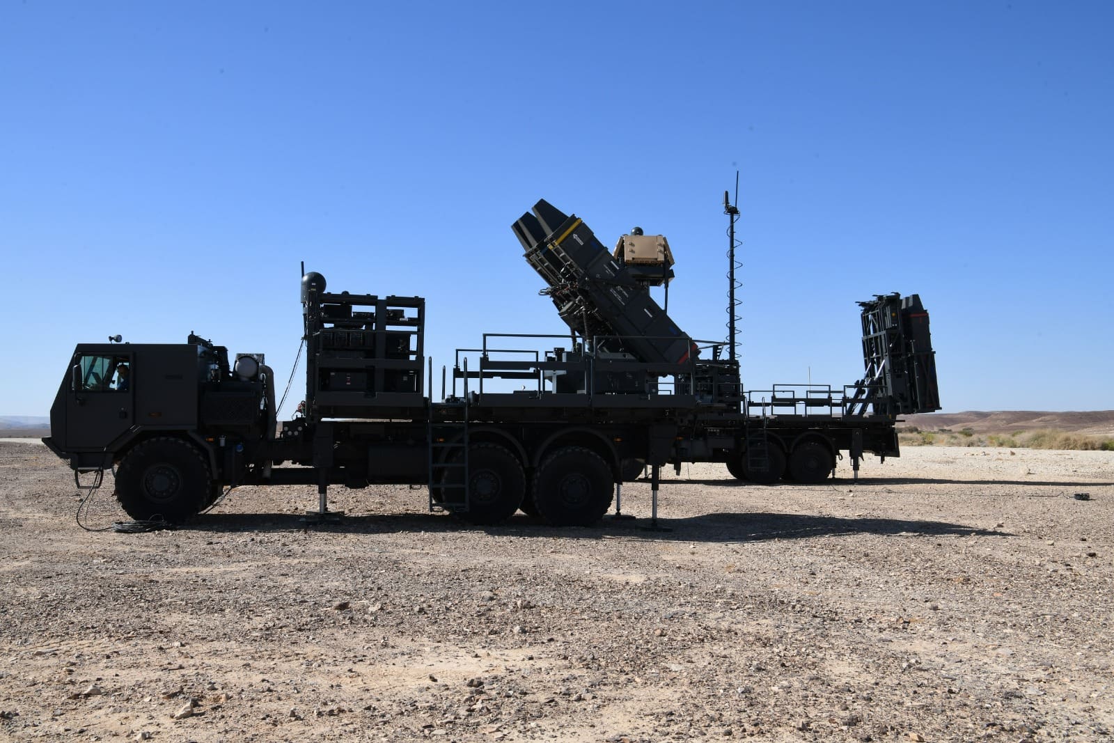 New tests by the SPYDER air defense system%