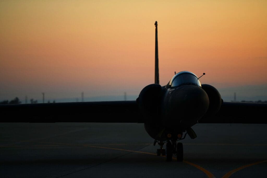 Los aviones espía U2 de la Fuerza Aérea de EE.UU. realizan un ...