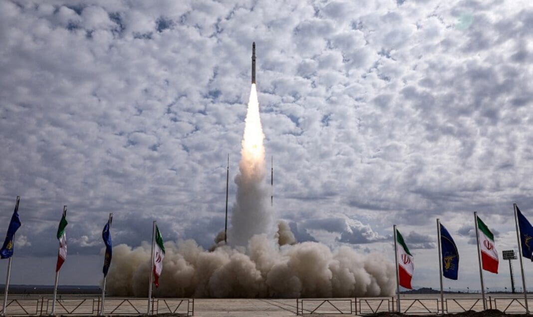 The U.S is closely following the advancement of the Iranian space plan ...