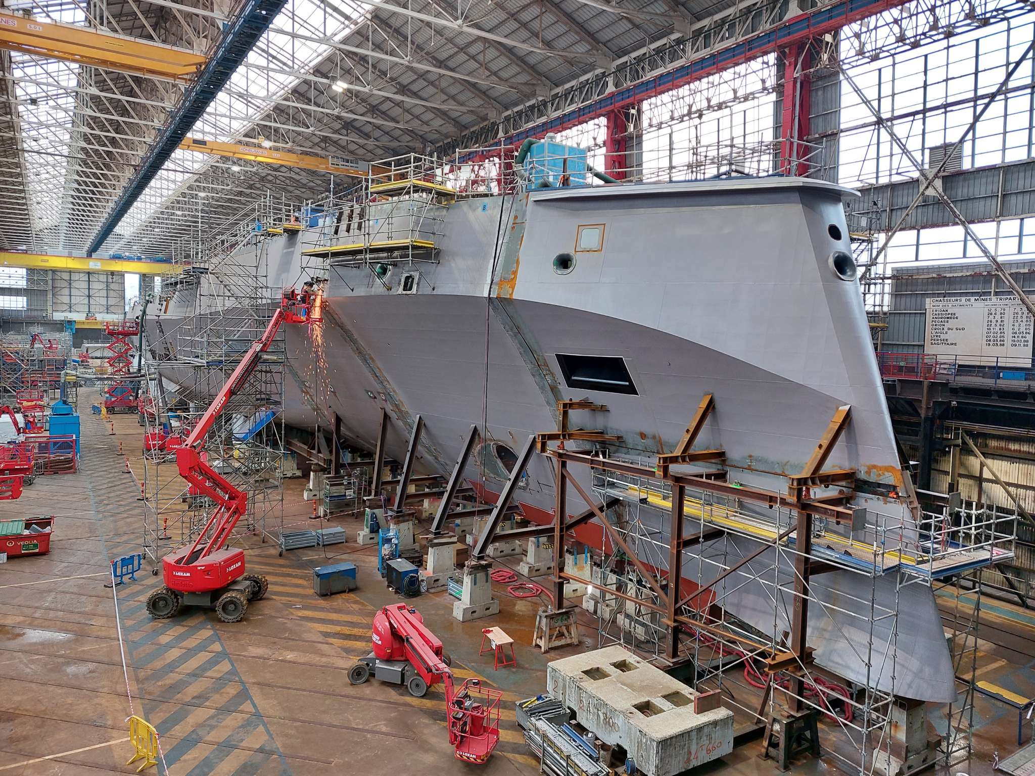 Naval Group avanza en la construcción de la segunda fragata FDI de la Armada de Grecia.