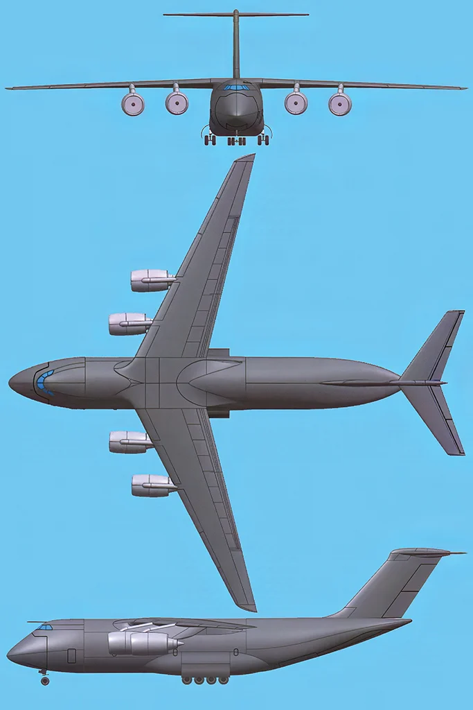 La UAC avanzará en el desarrollo del nuevo avión de transporte pesado Ilyushin Il-100 para las ...