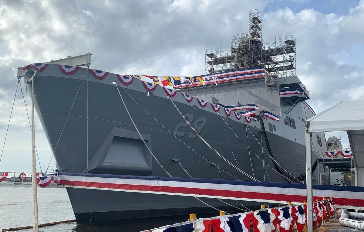 Finalizan las pruebas del nuevo buque de asalto anfibio Tipo LPD ...