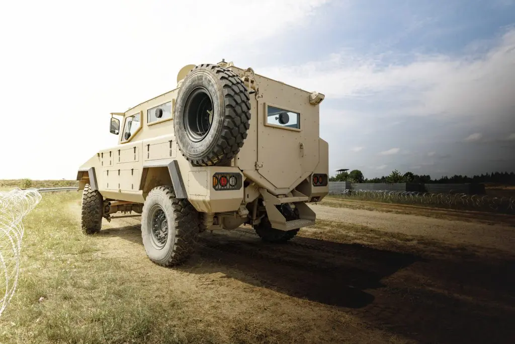 U.S. donates 14 Mamba MK7 armored vehicles to Uruguay