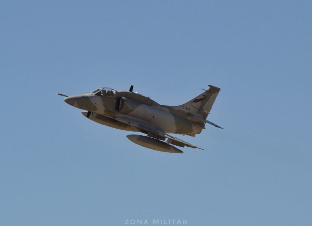 The Argentine Air Force achieved a total of 31,364 flight hours during 2023