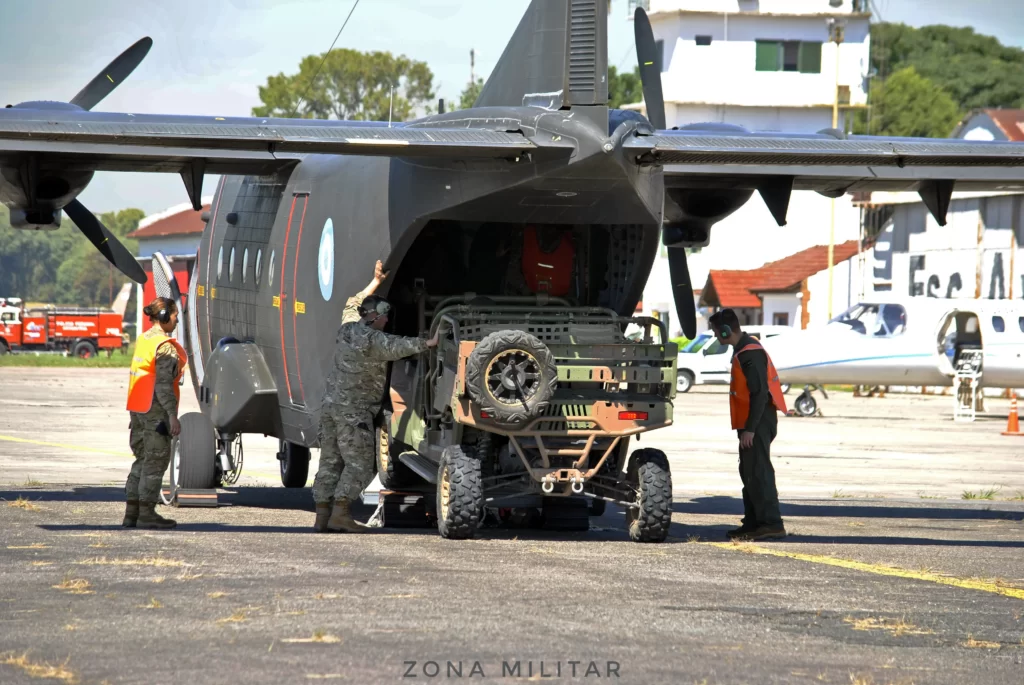 Gallery - Deployment of Argentine Army personnel and equipment during ...