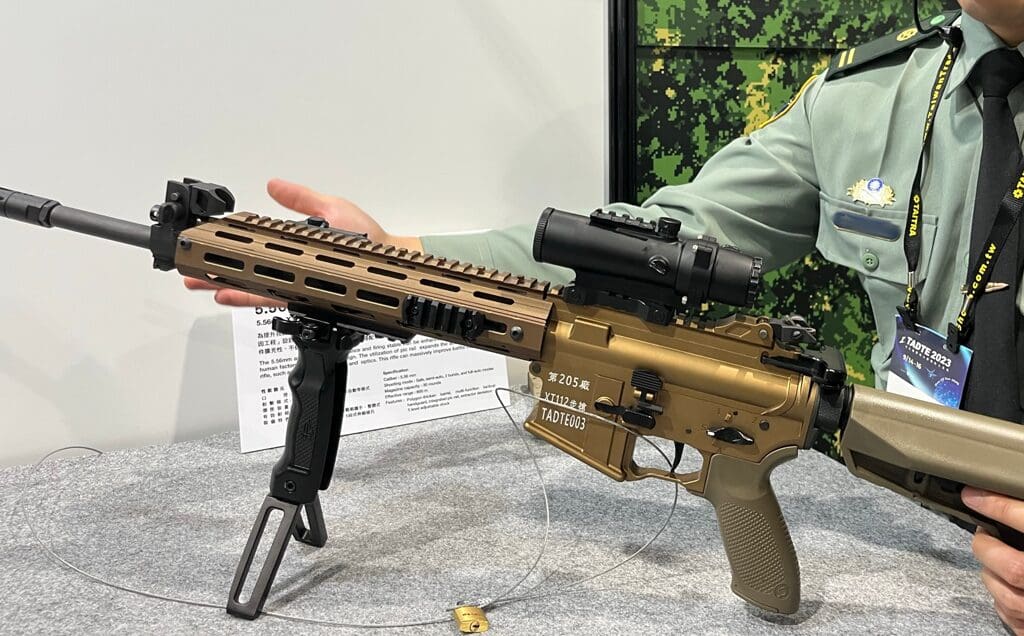 El Ejército de Taiwán da la luz verde para iniciar la producción del nuevo fusil XT112 de 5,56mm