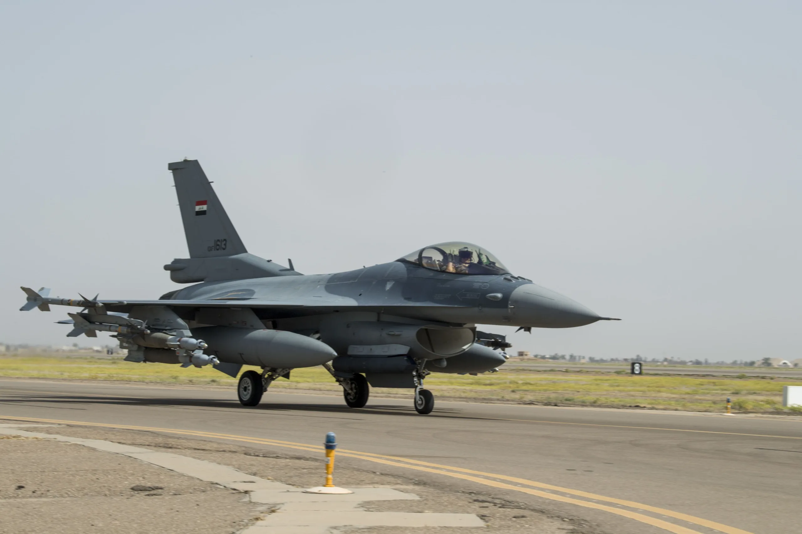 The F-16s of the Iraqi Air Force will be equipped with a new electronic ...