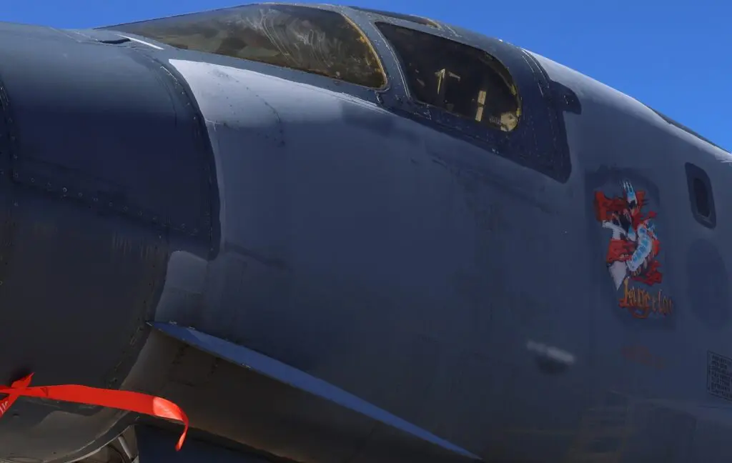 The U.S. Air Force returns a B-1B Lancer bomber to service after being ...