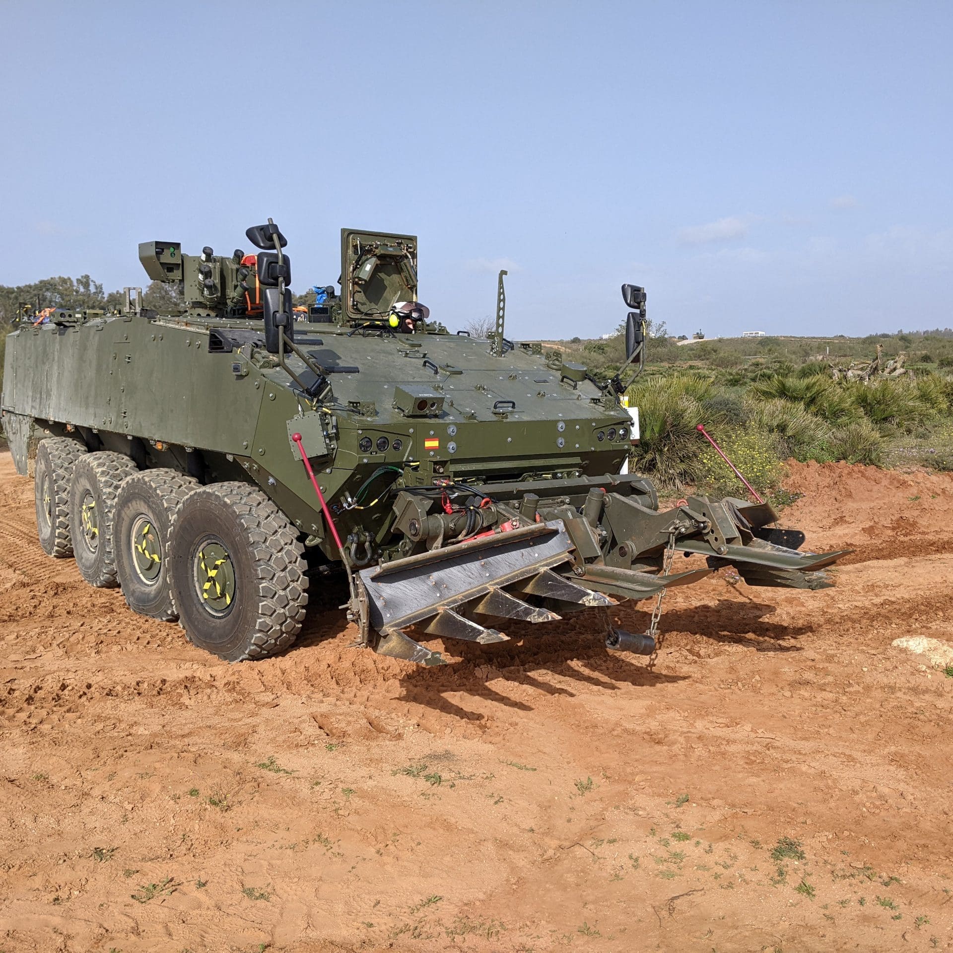 Israeli developed mine clearing technology to aid Ukraine in its war with Russia